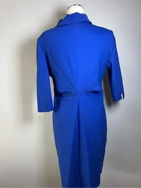 Joseph Ribkoff | Dresses | Joseph Ribkoff Bold Royal Blue Dress With ...